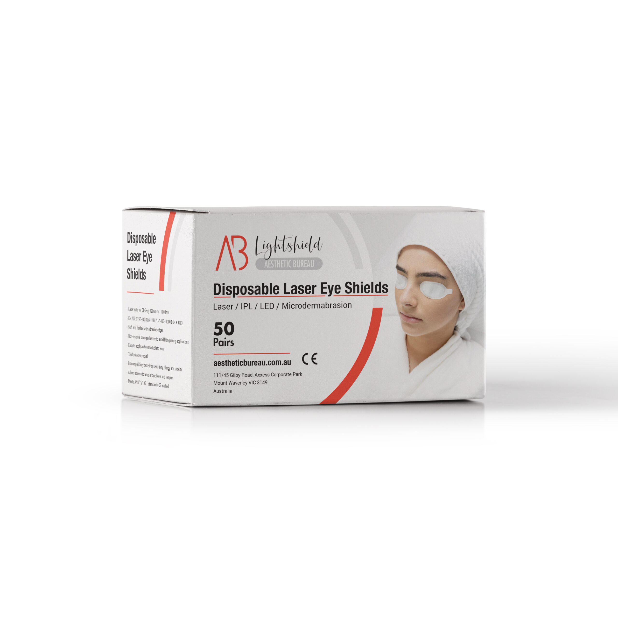 Disposable Eye Shields for Laser, IPL & LED (50 pairs) – Medlaser – Pre ...